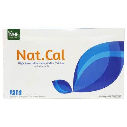 NHF NAT. CAL 30Sachets X 3.5Gm NHF CALCIUM PLUS POWDER 天然钙粉 30Sachets X ...
