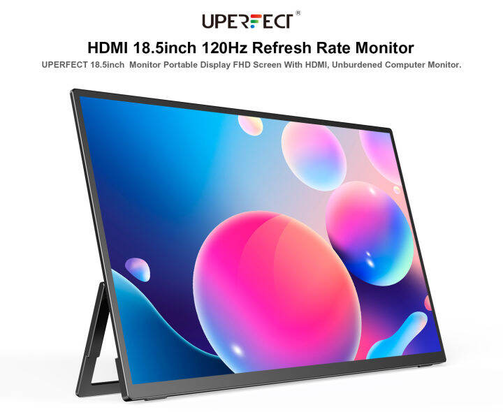 UPERFECT 18 UMax 18.5" Computer Monitor Portable 120hz Display FHD With ...