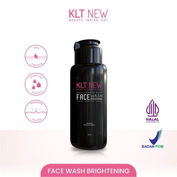 KLT New Beauty Inside Out Pepaya Face Wash Brightening ( FACE WASH ...