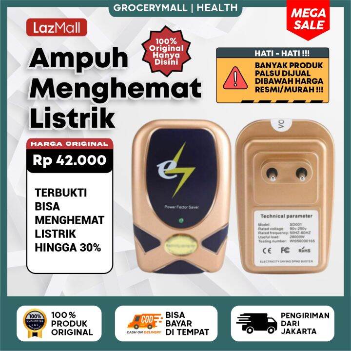 [TERBUKTI] - Alat Penghemat Listrik Power Factor Saver Home - 450 watt ...