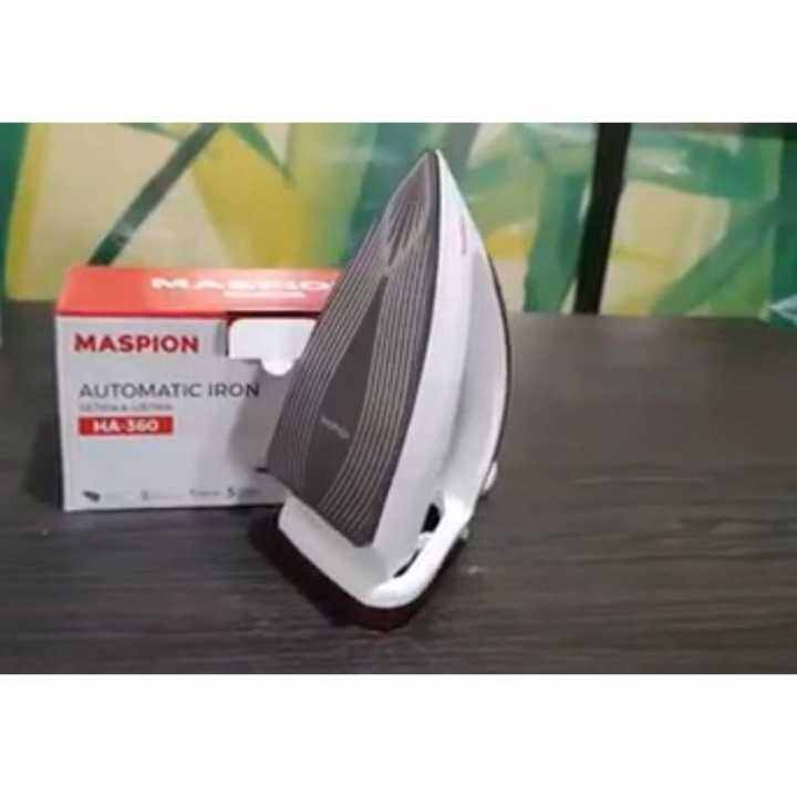 ALAT SETRIKA LISTRIK MASPION HA 360 - SETRIKA LISTRIK MASPION | Lazada ...