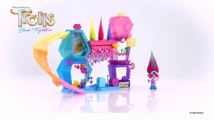 Trolls 3 Band Together Mount Rageous Playset ตุ๊กตา โทรลล์ 3 แบนด์ ทูเก ...