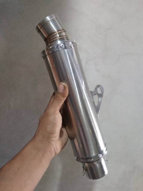 slincer silincer best3 polos custom inlet 50mm | Lazada Indonesia