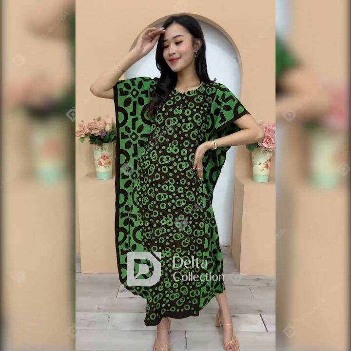 Daster Lowo Batik Motif Permen | Rayon Premium Tebal Adem | Dress ...