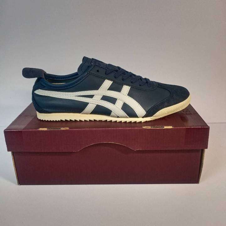 Onitsuka Tiger Japan Navy list White Made in Japan | Lazada Indonesia