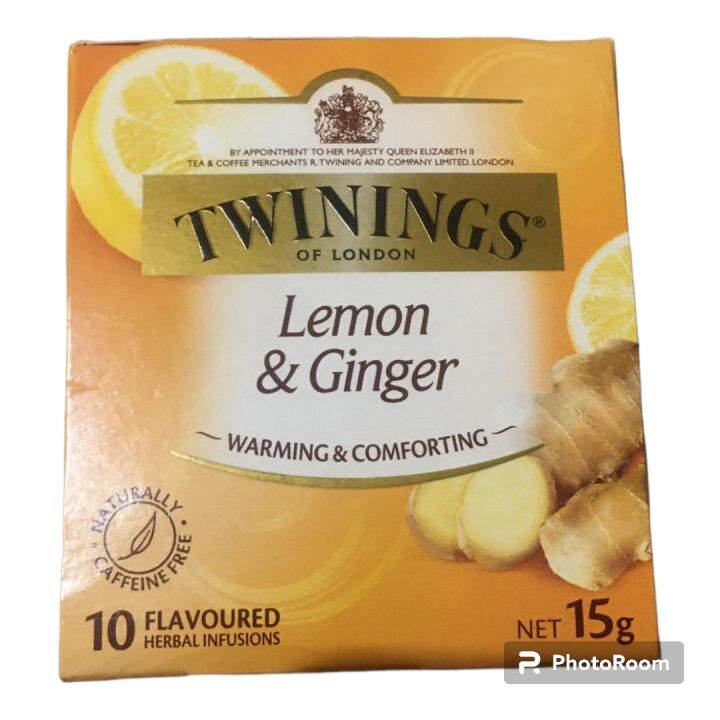 Twinings Lemon ginger 10pack 20g | Lazada PH