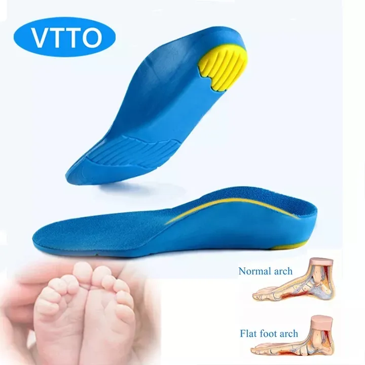 VTTO Kids Children Orthotics Insoles for Flat Feet Arch Support ...