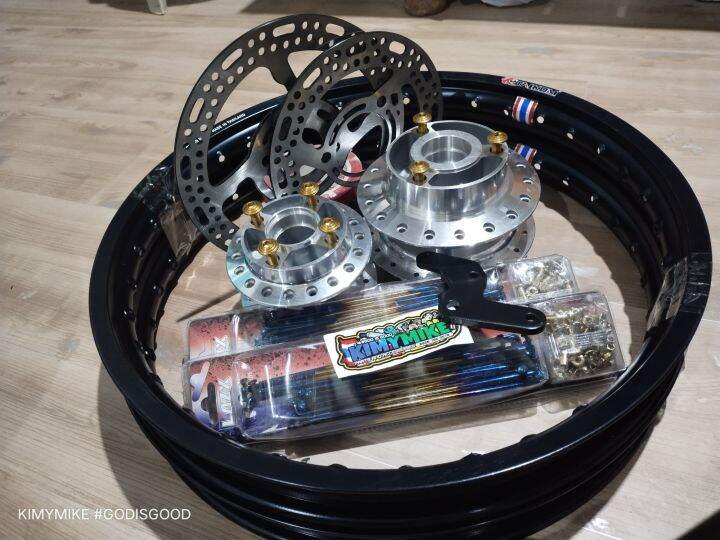 raider 150 carb and fi rim set ( free gold bolts) | Lazada PH