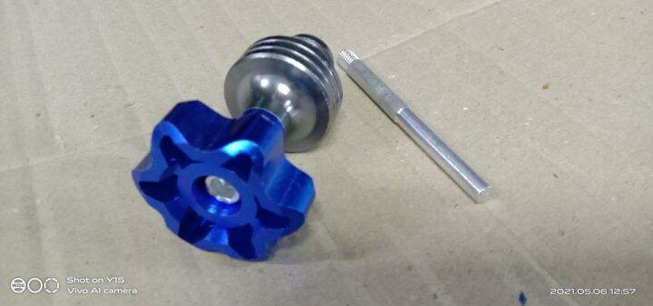 Oil Cap Mio i 125 M3 Scooter Blue Color | Lazada PH