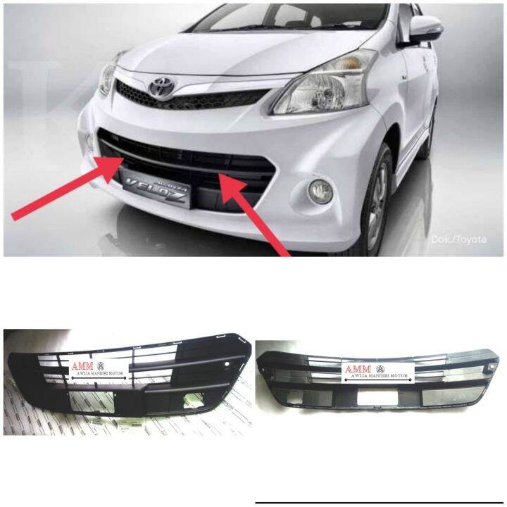 grill RAM grille bumper depan Toyota Avanza veloz tahun 2012-2015 ...
