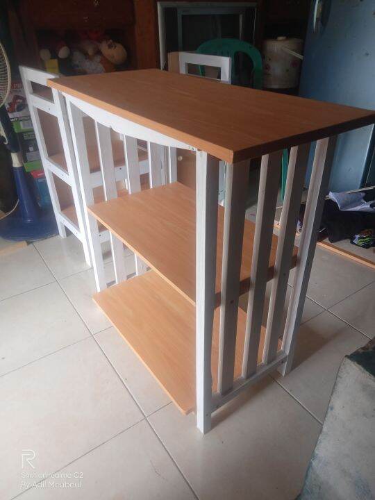 RAK BUKU 3 SUSUN RAK DAPUR MEJA PAJANGAN MEJA BELAJAR MEJA KANTOR MEJA ...
