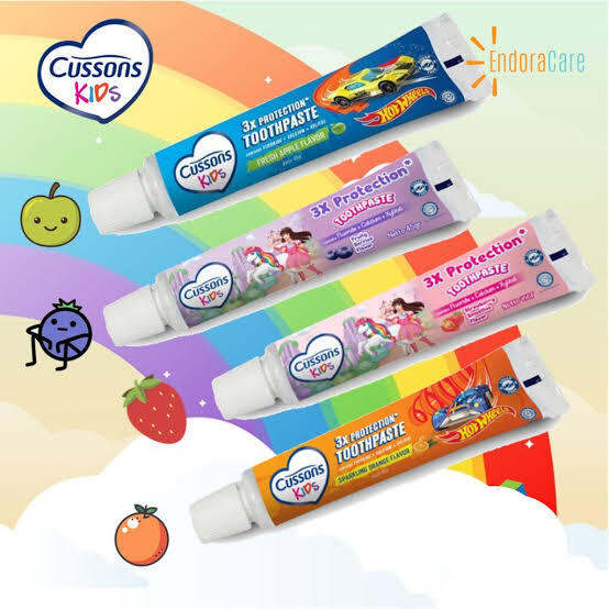 Cusson kids tooth paste pasta gigi anak cusson all variant 45g | Lazada Indonesia