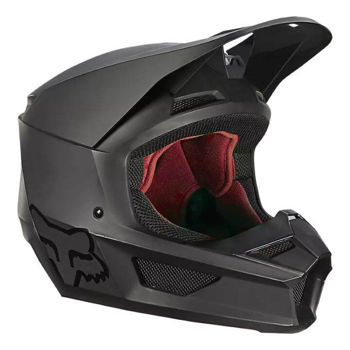 helm motocross/supermoto/enduro fox v1 2022 illmatik grey | Lazada ...