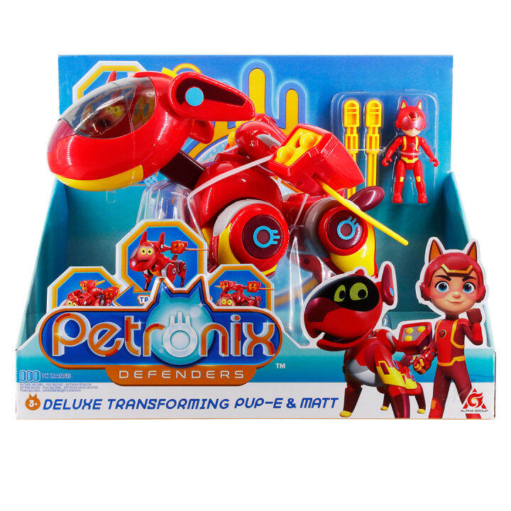 Petronix Deluxe Max Mode Transforming Paul-E & Matt, Action Figure and ...