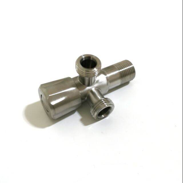 Two Way Stainless Two Way Angle Valve 1/2x1/2x1/2 Three Way | Lazada PH