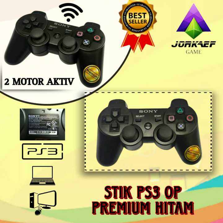 STIK PS 3 OP PREMIUM / STICK PS3 ORIGINAL PABRIK PREMIUM / JOYSTICK DS3 ...