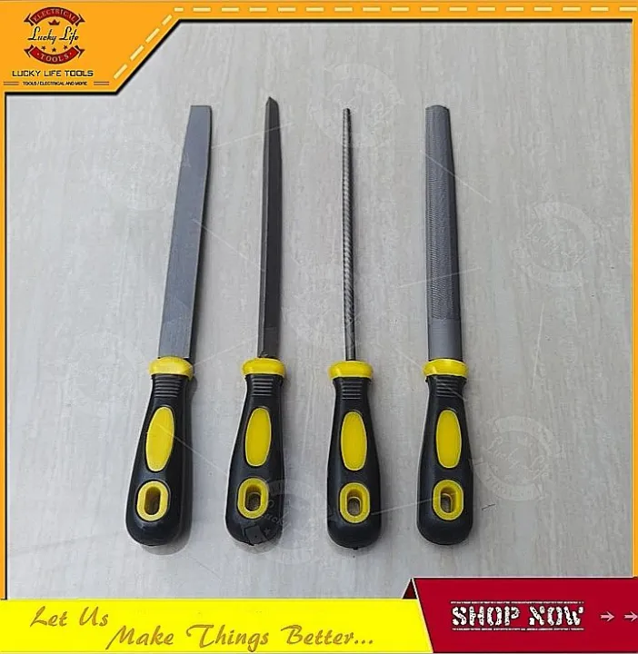 Steel Files 8" 200mm - Flat , Round , Half Round , Triangle . leader in ...