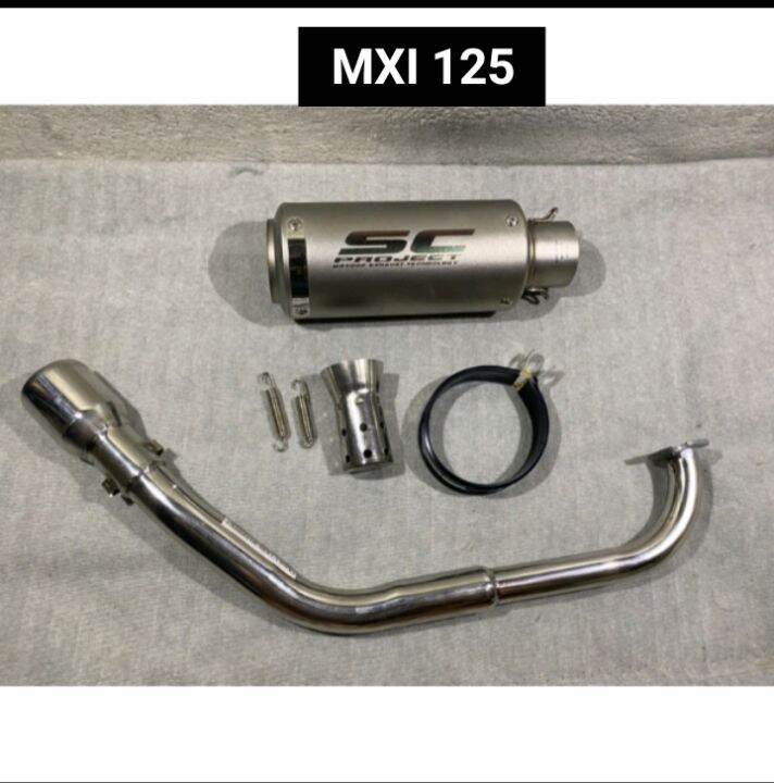 MXi 125 full exhaust system | Lazada PH