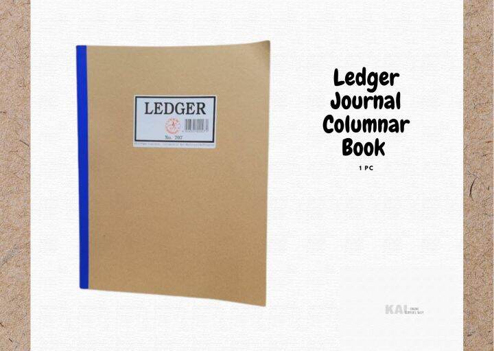 Ledger Journal Columnar Book (1pc) | Lazada PH