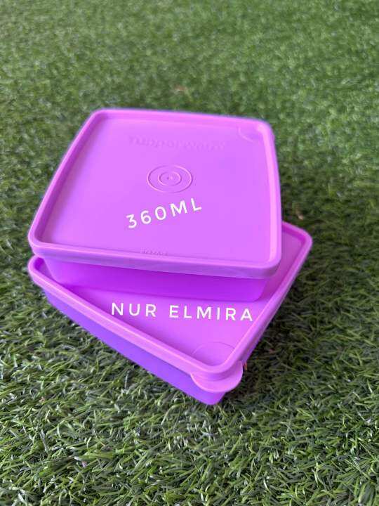 Tupperware square away size 360ml(1 pcs) | Lazada