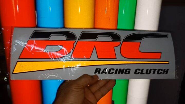 BRC sticker Dicut สติ๊กเกอร์สำหรับติดข้างกระบะหรือฝาท้าย งานตัดประกอบ ...