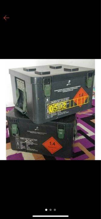 BOX PELURU BOX PINDAD JATAH TNI | Lazada Indonesia