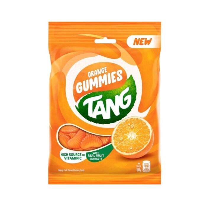 Tang Orange Fruit Flavored Gummy Candy 90g | Lazada PH