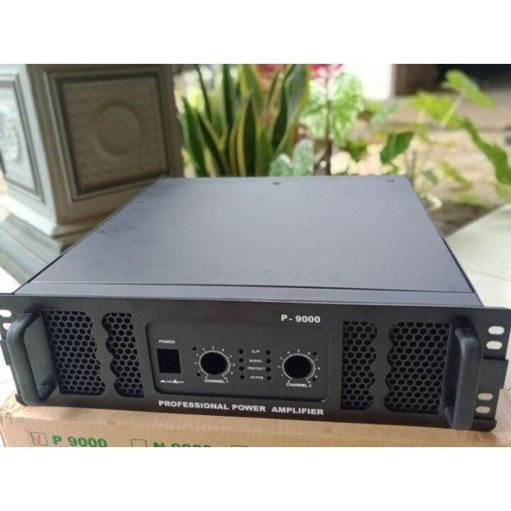 Bok power P9000 Box power P9000 2 Chanel box power amplifier p9000 ukuran 3u | Lazada Indonesia