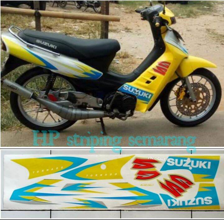 Striping Suzuki Tornado GS Special Edition Kuning | Lazada Indonesia