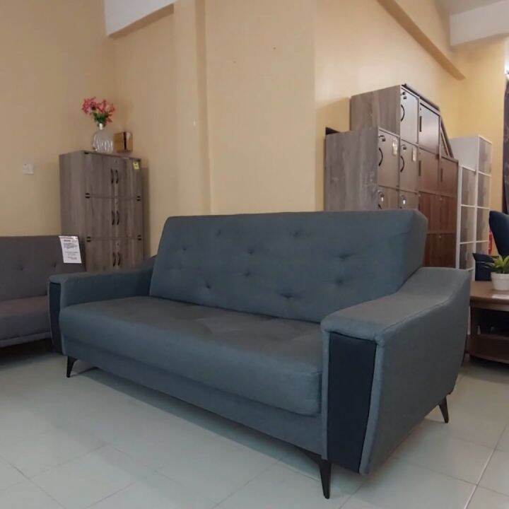 🔥FREE SHIPPING🔥 3 Seater Sofa Bed /Sofa Bed /Dark Grey Color /Katil ...