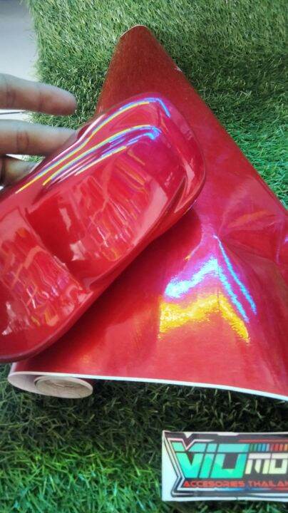 stiker skotlet merah candy buat motor dan mobil 50cm | Lazada Indonesia