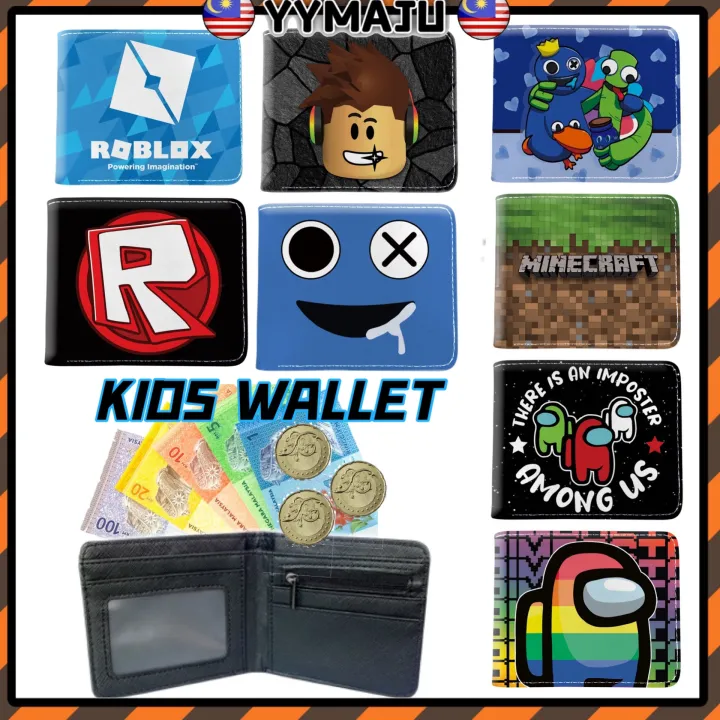 ROBLOX wallet Among Us wallet kids gift | Lazada