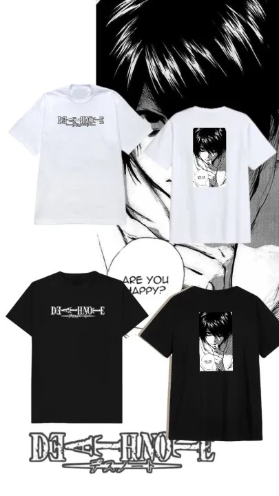 DEATH NOTE L INSPIRED SHIRT BY ANIMATE CLOTHING | Lazada PH