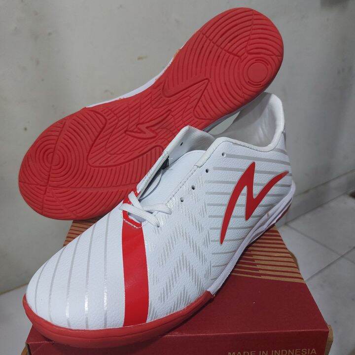sepatu futsal SPECS ACCELERATOR warna merah putih | Lazada Indonesia