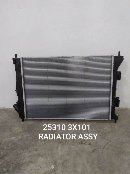 RADIATOR AUTOMATIC PART NO. 25310 3X101 BRAND NEW ORIGINAL KOREAN MADE ...