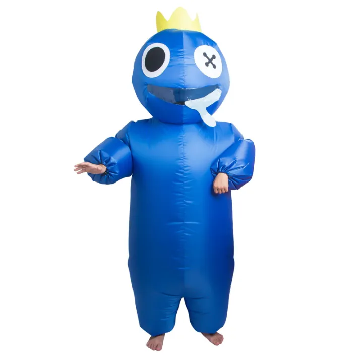 Rainbow Friends Costume Inflatable Kids Adults Girl Boy Woman Men With ...