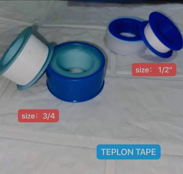 Teplon Tape - threaded sealer 1/2”&3/4” | Lazada PH