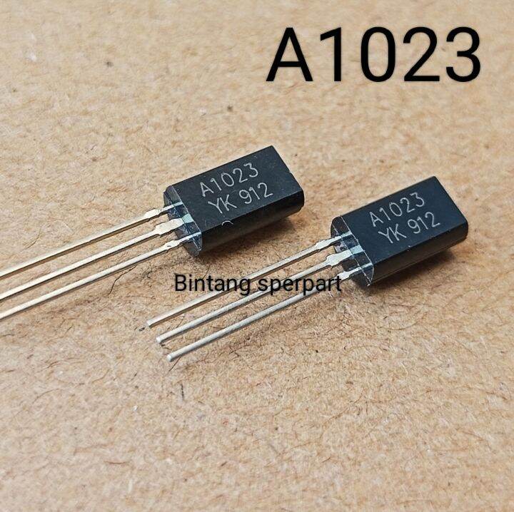 (10 Buah) A1023 TRANSISTOR A1023 TRANSISTOR A 1023 | Lazada Indonesia