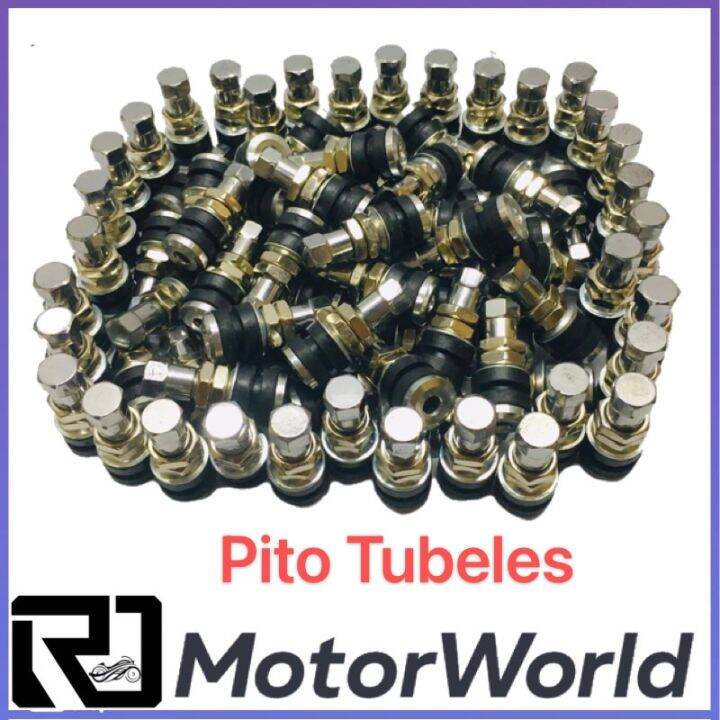 Motorcycle Tire Gulong Pito Stainless Chrome Tubeless Universal | Lazada PH