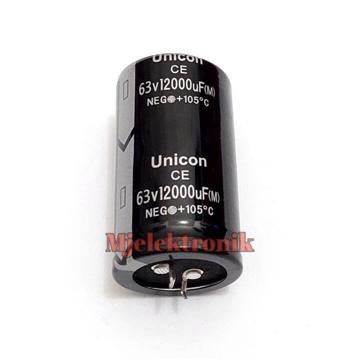 Elco Unicon 12000uF 63V Elko Original for Audio | Lazada Indonesia