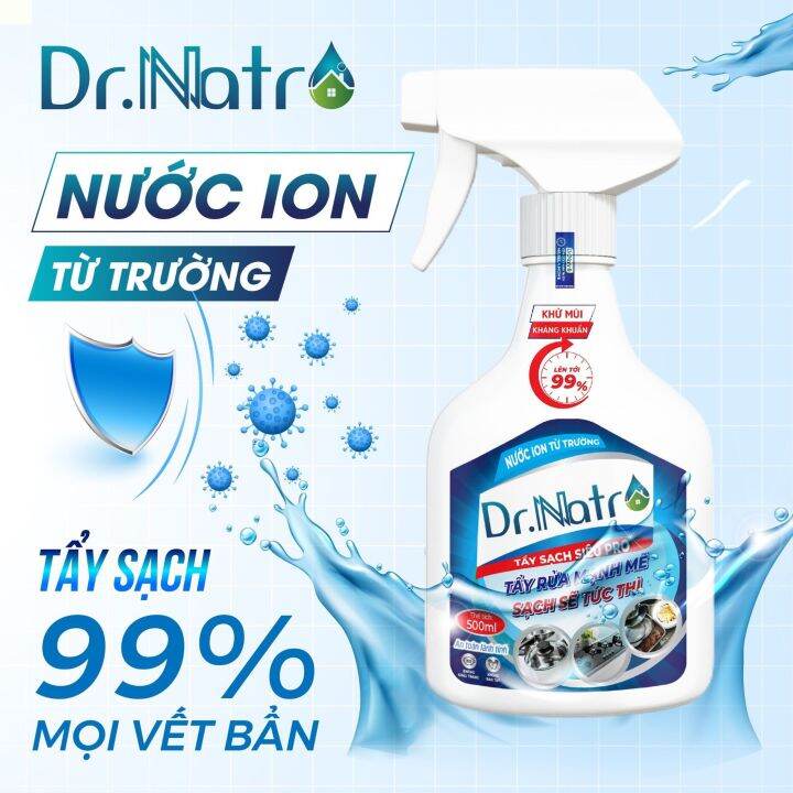 nước tẩy đa năng dr.natro (tặng miếng nhám chà đa năng) | Lazada.vn