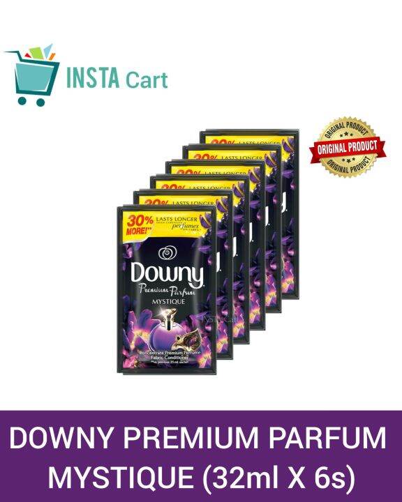 DOWNY PREMIUM PARFUM MYSTIQUE (32ml X 6s) FABRIC CONDITIONER SACHET ...