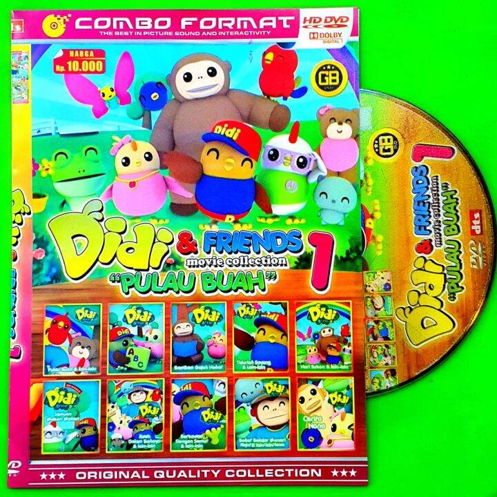 KASET DVD FILM DIDI AND FRIENDS BAHASA INDONESIA-FILM ANAK KARTUN BARU ...