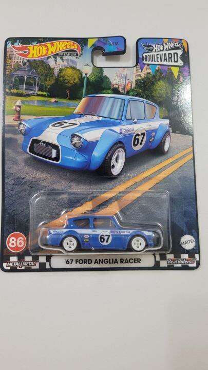 HOT WHEELS CAR CULTURE 2023 BOULEVARD DASH T '67 FORD ANGLIA RACER ...