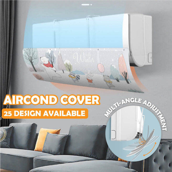 Wahaha Air conditioner Windshield Adjustable Air Cond Shield Aircond ...