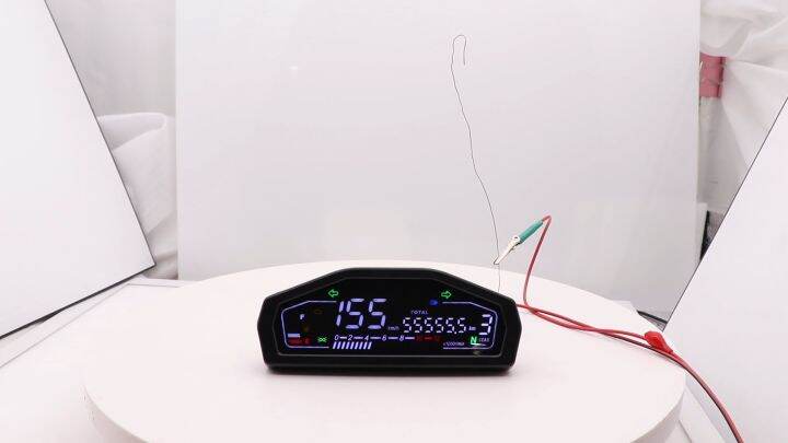 12000RPM digital speedometer odometer motorcycle instrument assembly ...