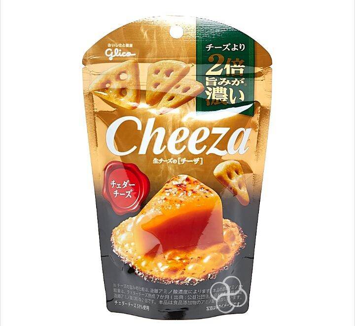 Glico Cheeza Cheddar Cheese Crackers 40g | Lazada PH