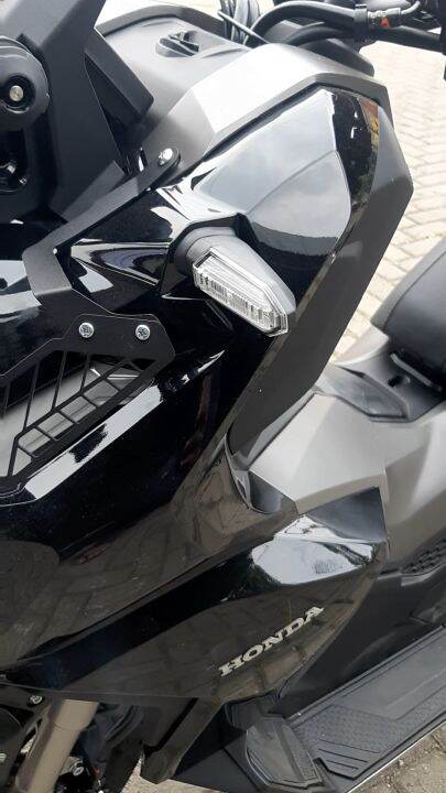 Front guard glass headlights Honda ADV 150 ADV 160 cover front guard ...