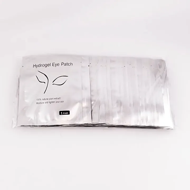 50 pairs/pack Lash Extension Eye Stickers Hydrogel Patches Grafting ...