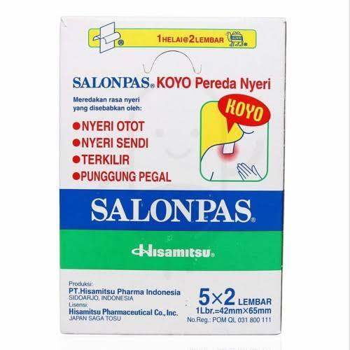 Salonpas Koyo Super Biru Isi 5x2 Exp 12/2024 | Lazada Indonesia